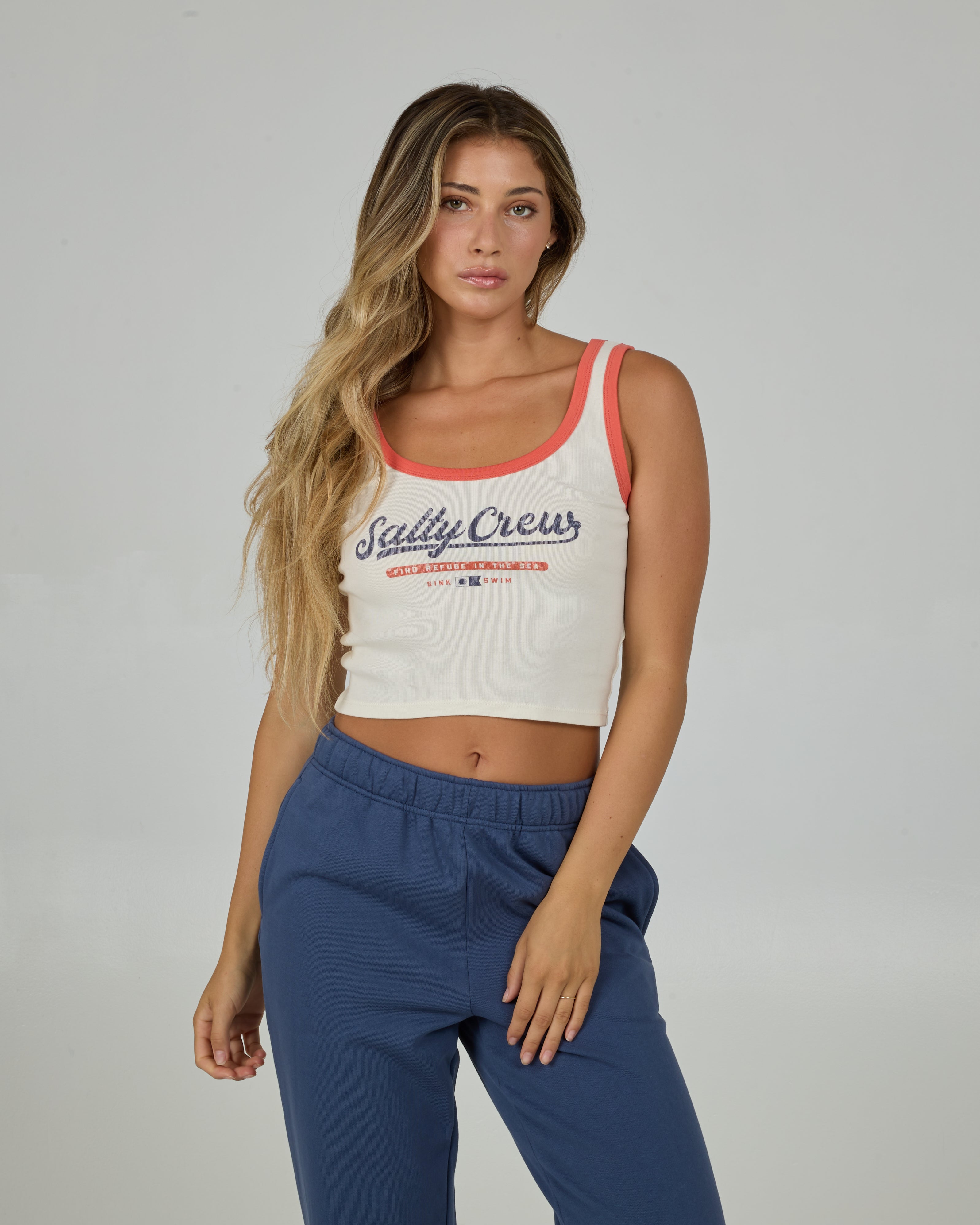 Team Salty Tank - Off White | Salty Crew