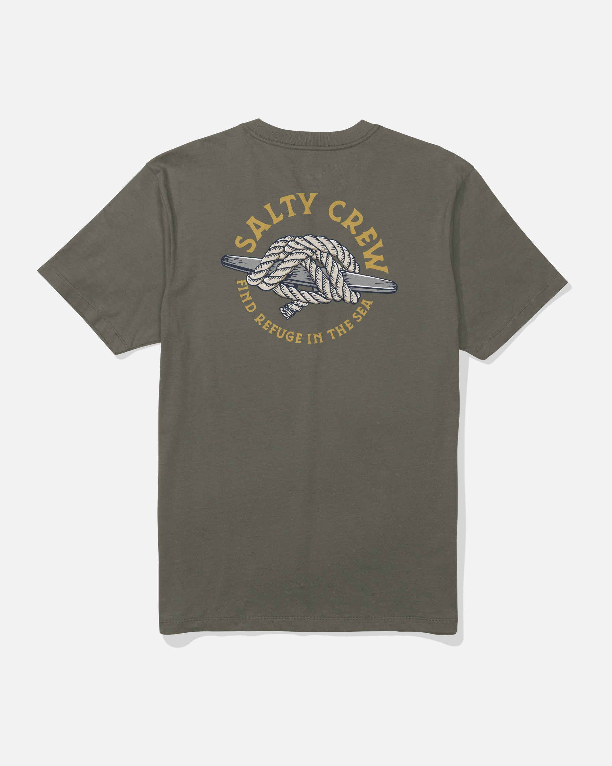Cleat Knott Tee - Dusty Olive | Salty Crew