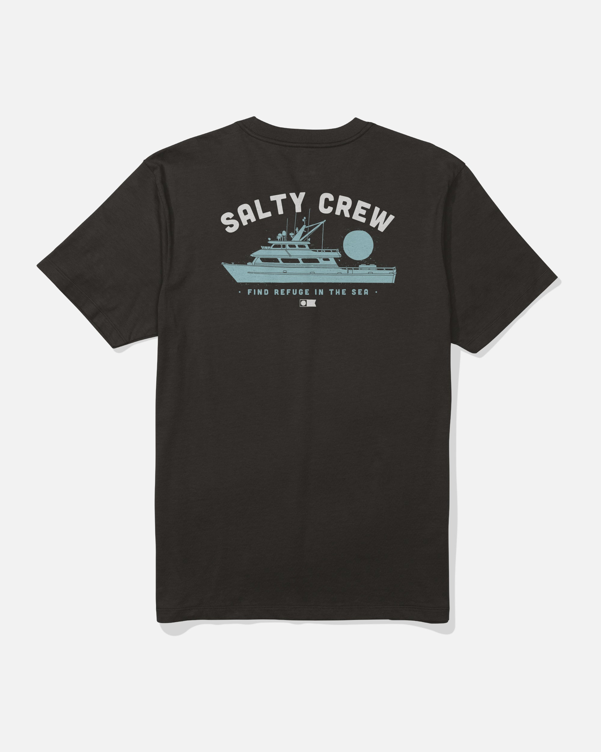 Overnight Tee - Black | Salty Crew
