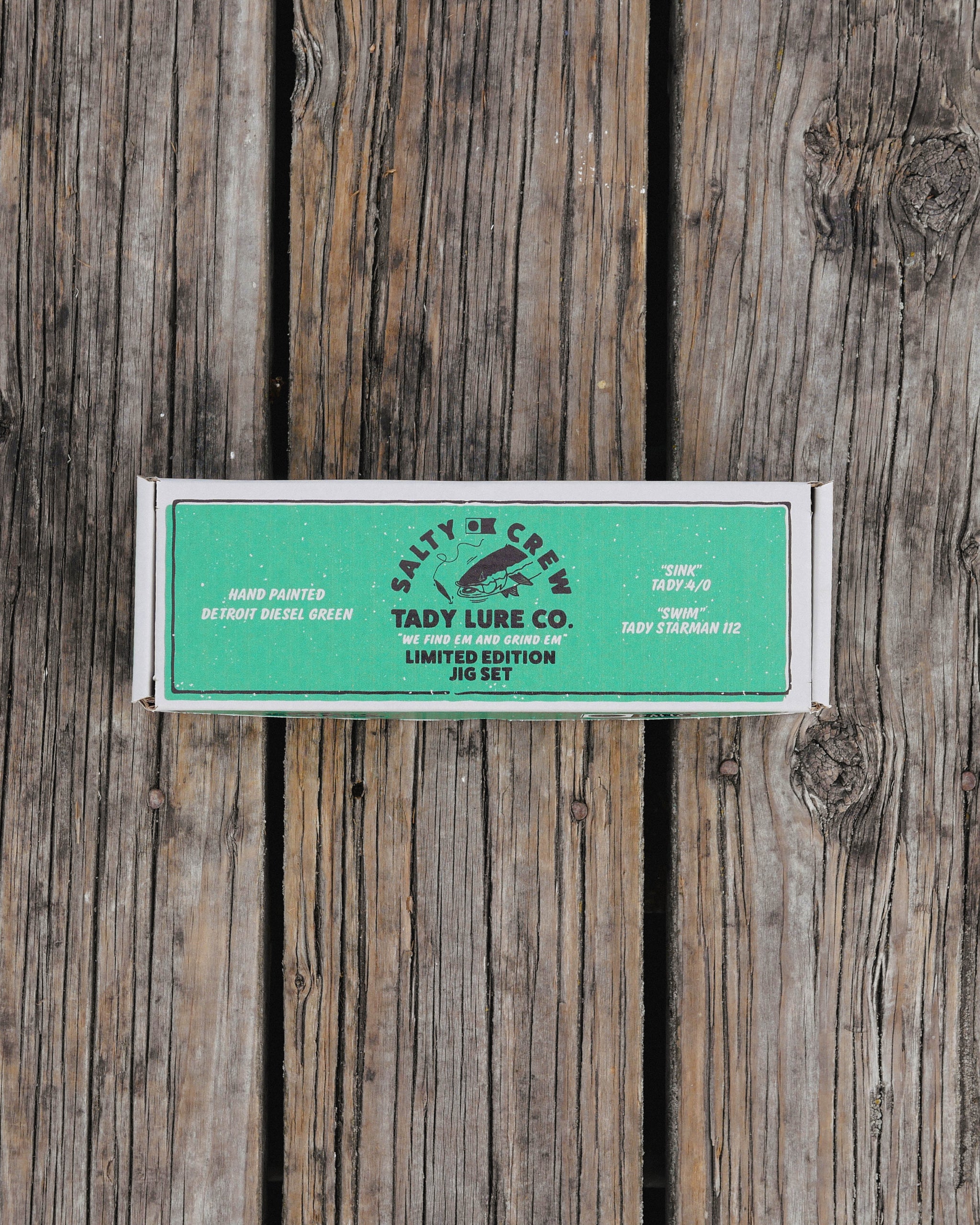 SC X Tady Lure Jig Set - Detroit Diesel Green | Salty Crew