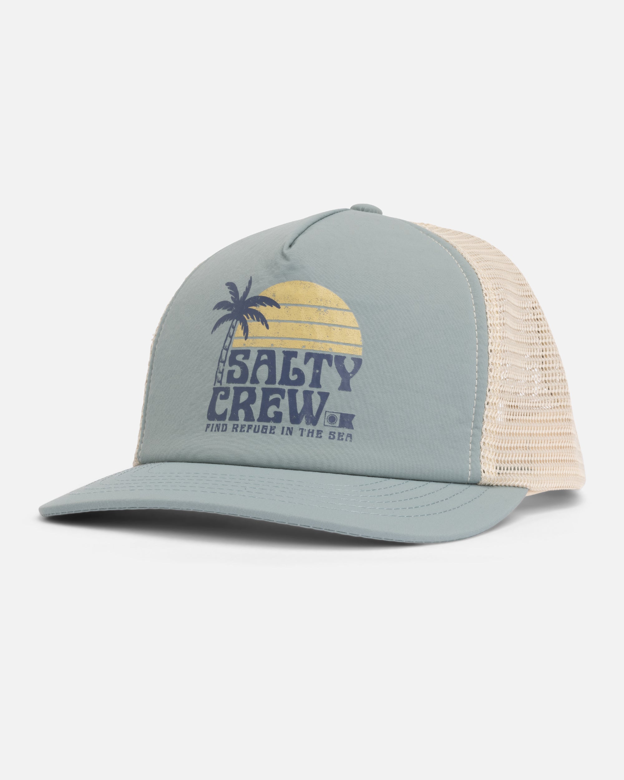 Sunny Foamy Trucker Hat - Stormy Grey | Salty Crew