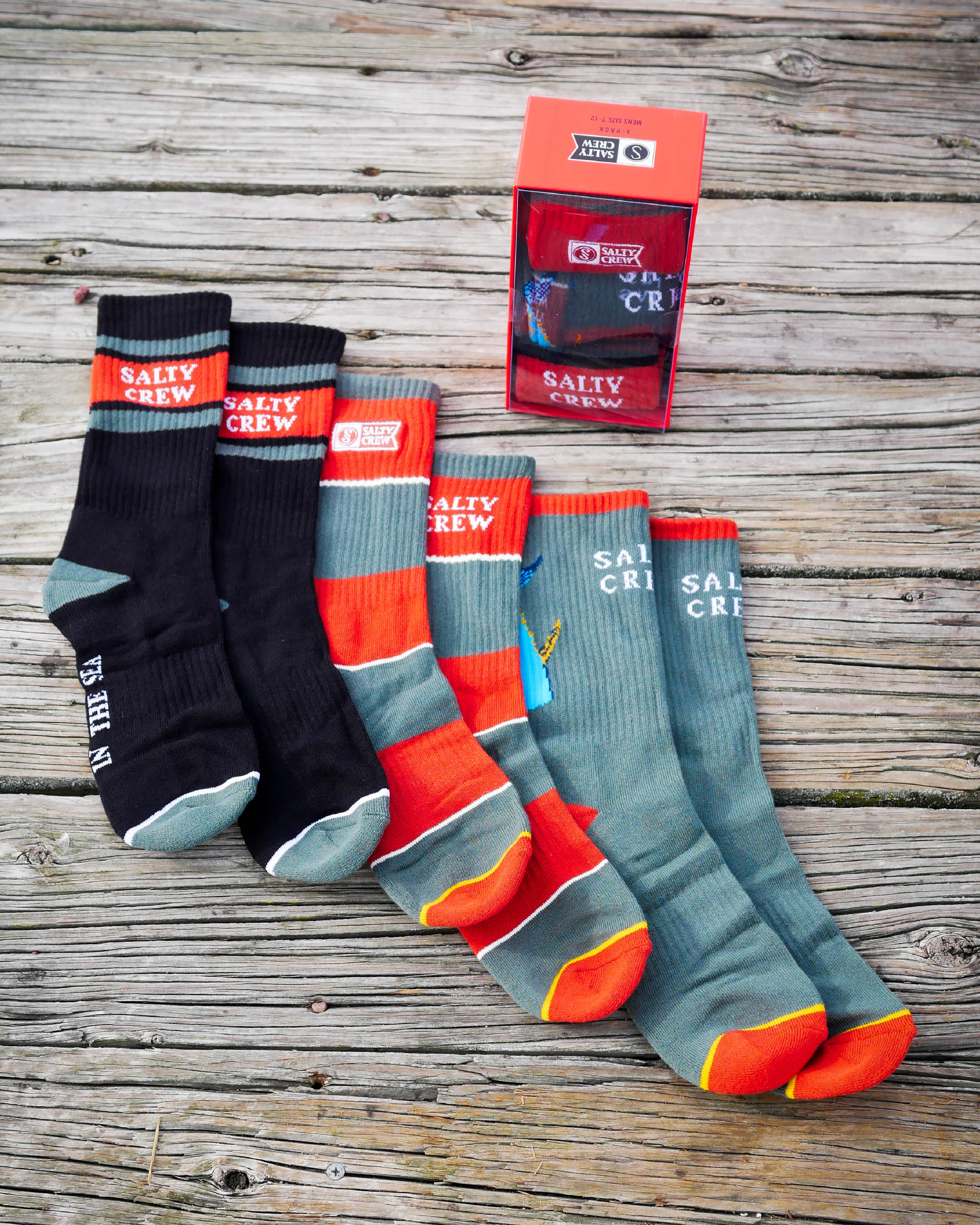 3-Pack Sock Box | Salty Crew