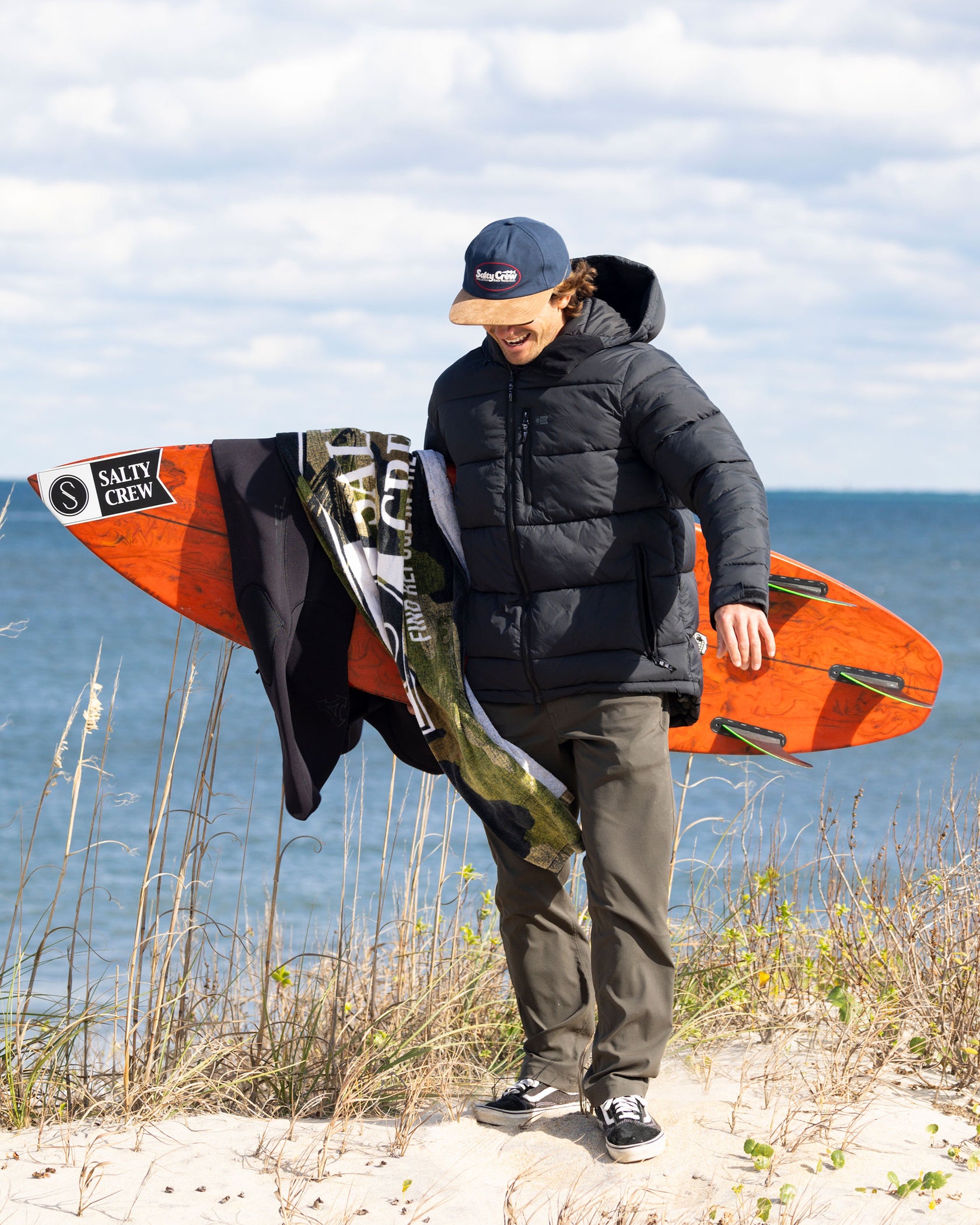 Apex Barrier Jacket - Pirate Black | Salty Crew